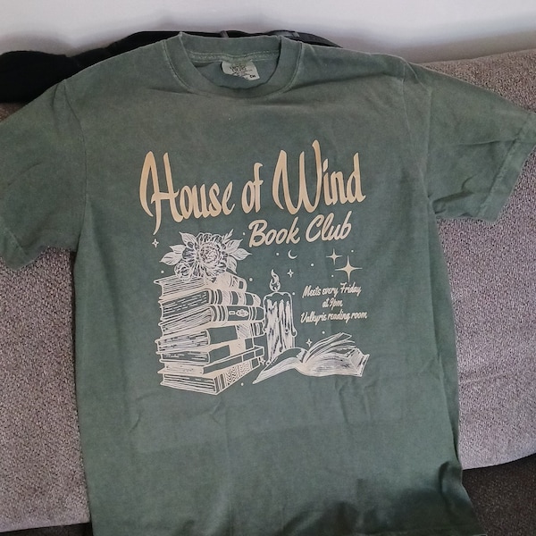 ACOTAR House of Wind Book Club Shirt | Night Court Velaris House of ...
