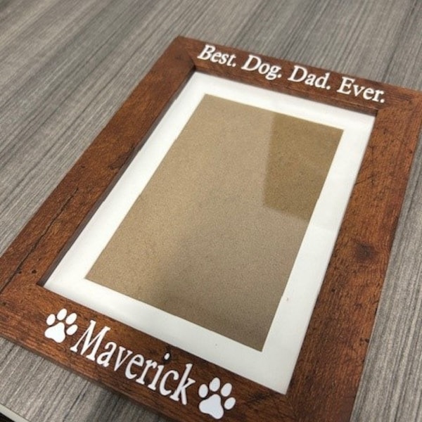 BEST DOGS EVER Gift, Dog Gift, Dogs Frame, Dog Picture Frame, Custom ...