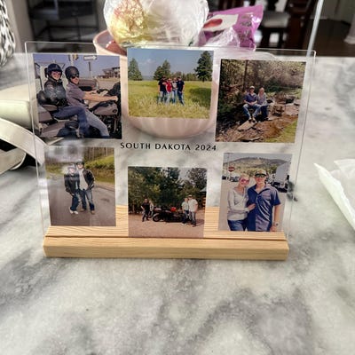 Custom Photo Gift, Acrylic Photo Block, Mothers Day Gift, Personalized ...