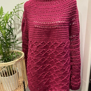 Crochet Dress PATTERN Granny Triangle Pinafore Dress sizes - Etsy