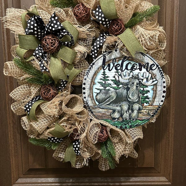 Bunny Face Wreath Sign, Metal Wreath Sign, Easter Wreath Sign, Round ...