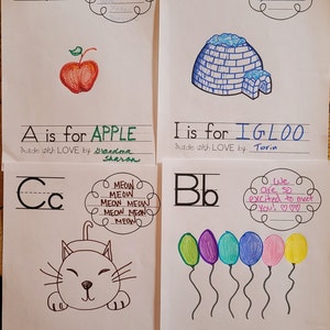 Baby's First ABC Book, Printable ABC Book, Baby's First Alphabet Book ...