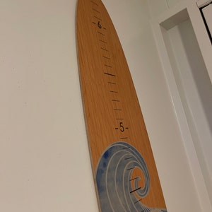 The Growing Tree Wooden Growth Chart for Kids Wood Height | Etsy