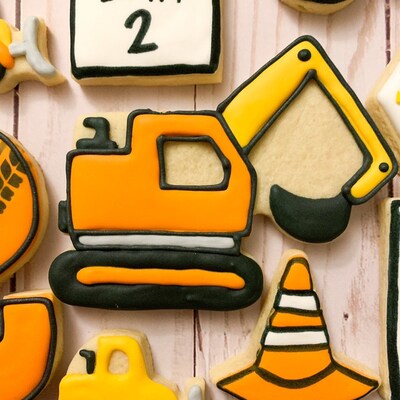 Excavator Truck Cookie Cutter and Fondant Cutter and Clay - Etsy