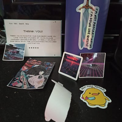 Untitled Paint Window Sticker Retro MS Paint Computer Handmade Vinyl ...