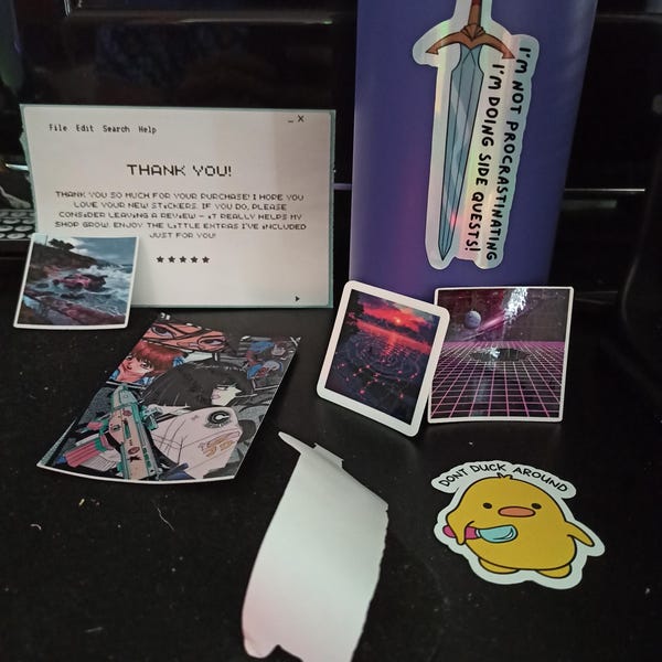 Don't Duck Around Sticker | Funny Duck Quote | Duck With Knife | Laptop ...