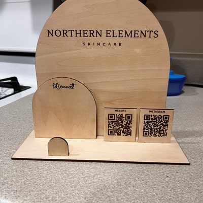 Personalized Business Table Sign, Craft Trade Show Display, Business ...