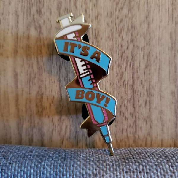 Trans Pride - Male/masc Enamel Pin Set - Etsy