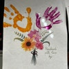 Happy Easter Handprint Art Footprint Little Chick Spring DIY Gift ...