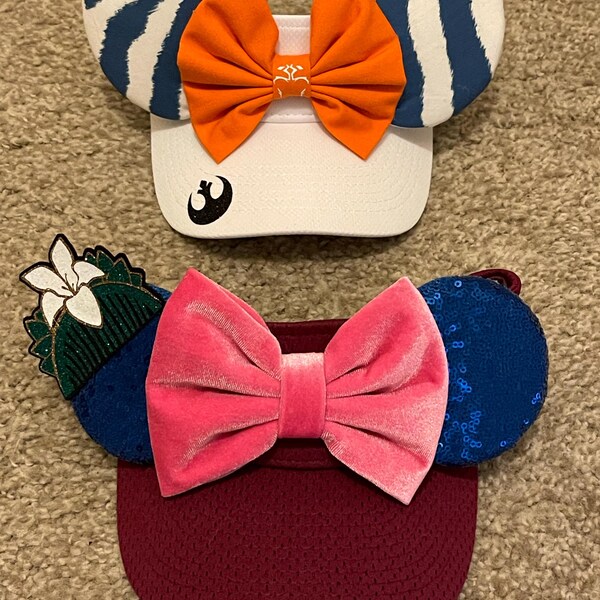 Fairy Godmother Mouse Ear Visor, Fairy Godmother Running Costume ...