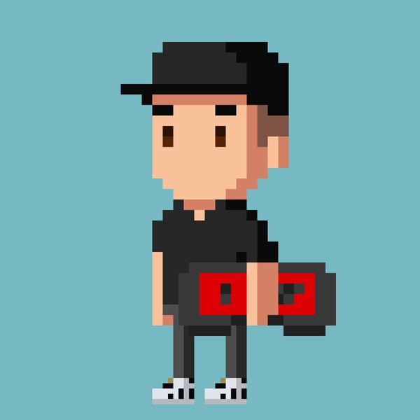 Custom Digital Pixel Art Portrait, Commission Pixel Art, Cute 8bit ...