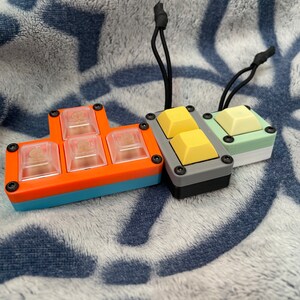 Click Brick Double Key Switch Fidget Toy - Etsy