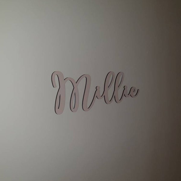 Create Your Own Wooden Name Sign (scribble) Nursery Wall Decor ...