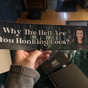 As If You Could Outrun Me Sticker, Twilight Bumper Sticker, Funny ...