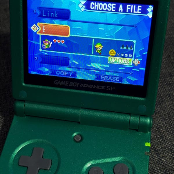 White Game Boy Advance GBA Console With Ips V5 Backlight Backlit LCD ...