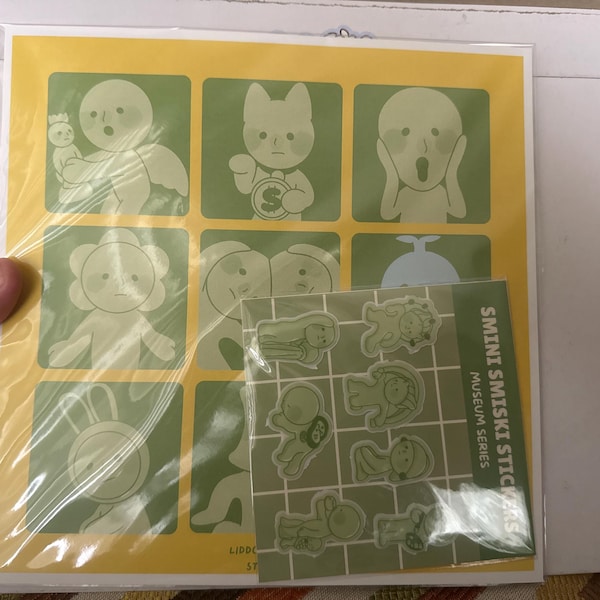 Smiski Museum Print - Etsy