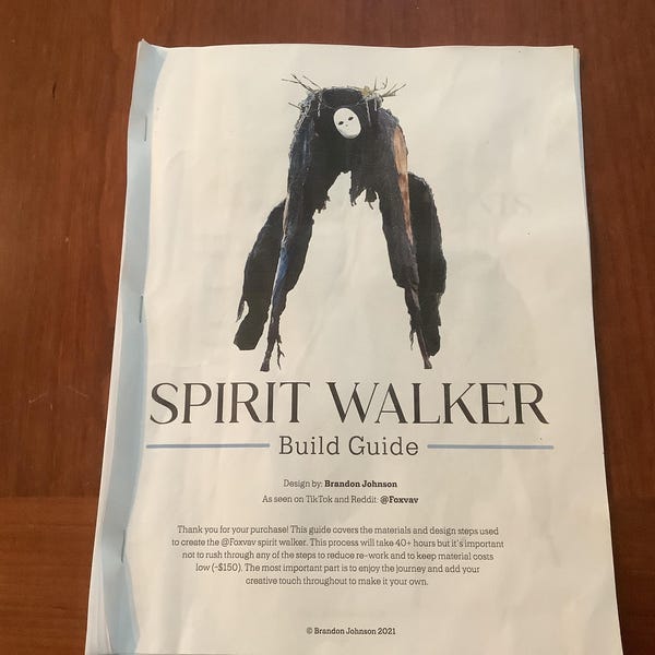 Spiritwalker Costume, Build Guide, Tiktok, Spiritwalker Stilt Walker ...