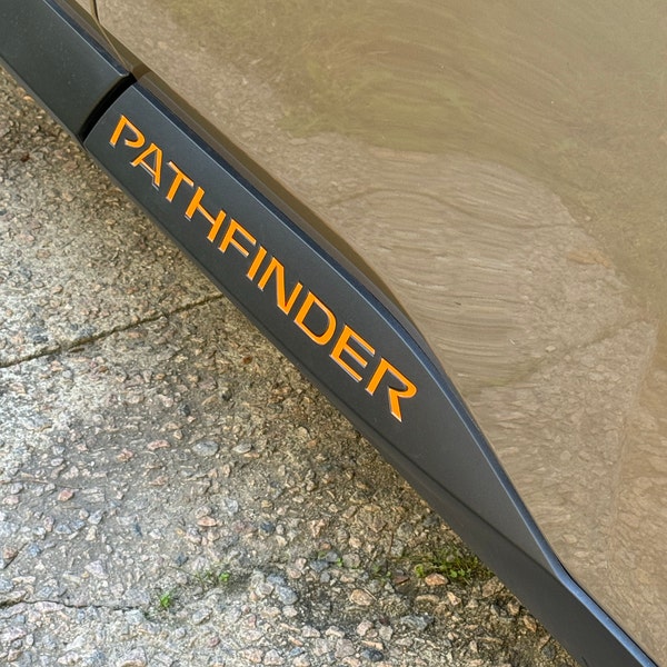 Letters Door Decal Inlay Compatible With Nissan Pathfinder Sticker for ...