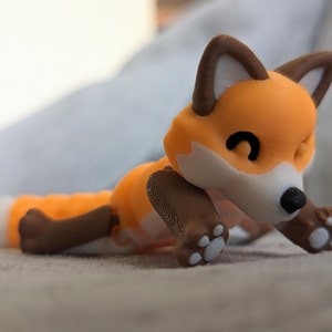 Fox / 3D Printed / Fidget Toy - Etsy