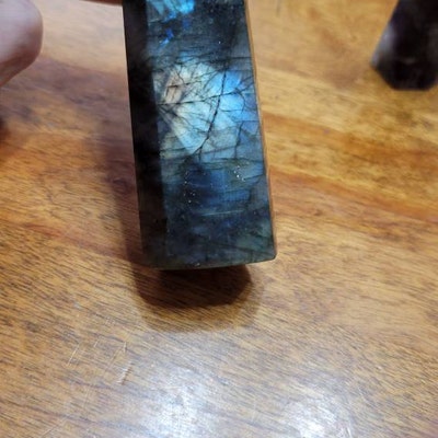 Gold Sunstone Point Natural Sunstone Tower Crystal Point - Etsy