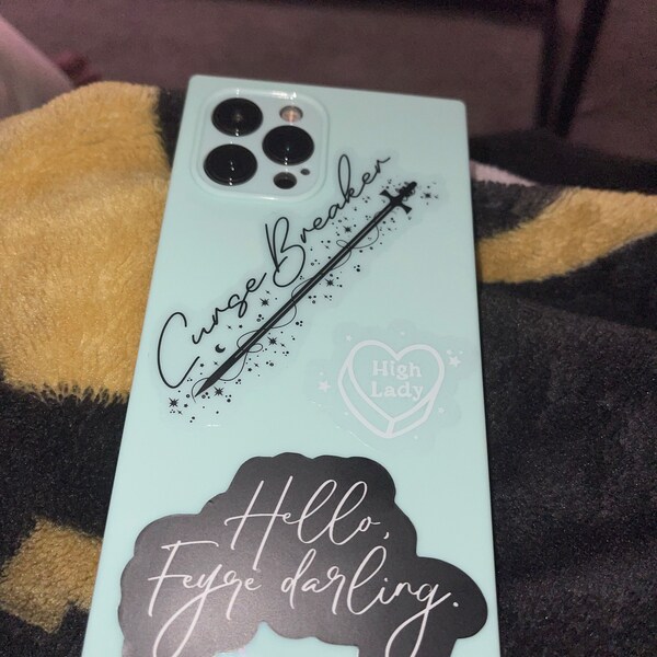 Curse Breaker ACOTAR Waterproof Sticker | Feyre Archeron | A Court of ...