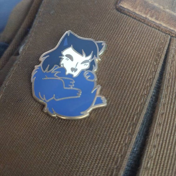 Mal0 SCP - 1471 Hard Enamel Gold Pin - Etsy