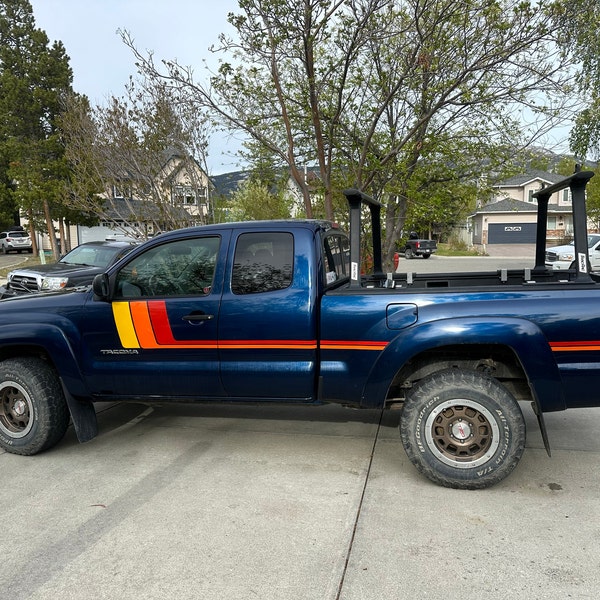 Retro Racing Stripes Decal Compatible With Toyota 4runner TRD - Etsy