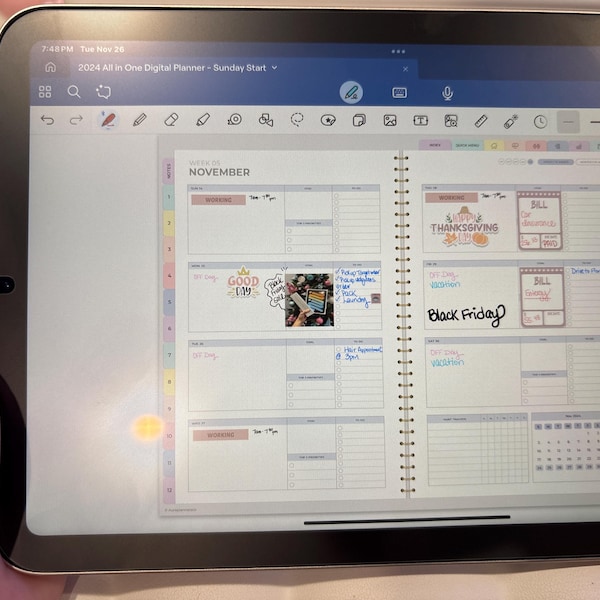 To Do List Goodnotes Template, Digital to Do List, Digital Planner ...