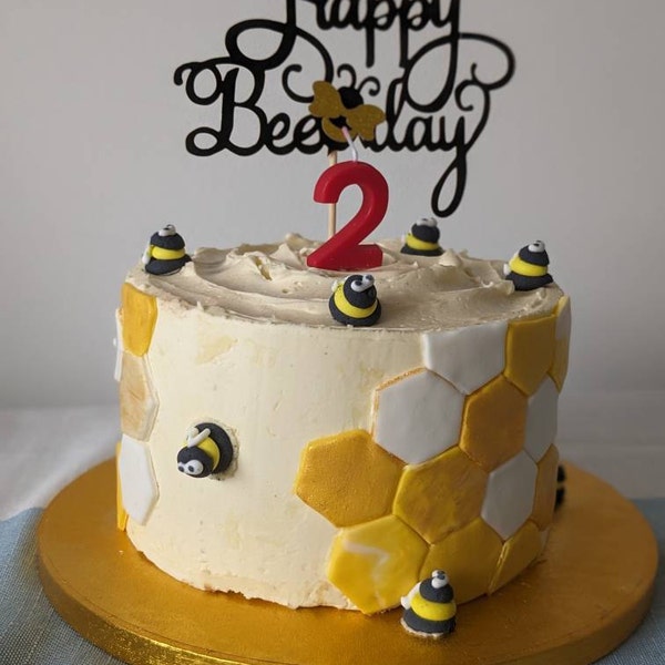 Edible Sugar Bees- Fabulous & Handmade in the UK! - Etsy