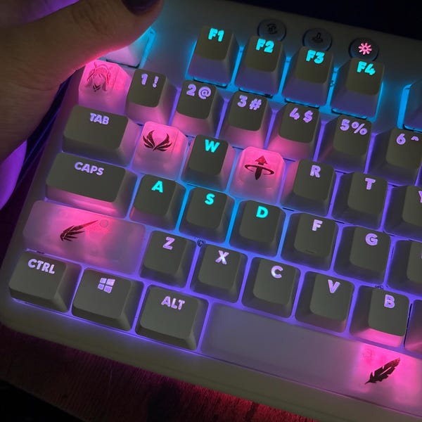 Rainworld Keycap Set, Backlit (4) - Etsy