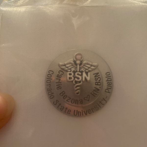 BSN Pin | BSN Nursing Pin for Nurse Graduation | BSN Gift for Nurse ...
