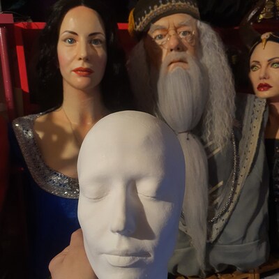 JOHNNY DEPP Made to Order Actor Plastic White Resin Life Mask - Etsy