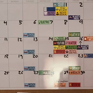Periodic Table Magnet Set Great for the Science Classroom - Etsy