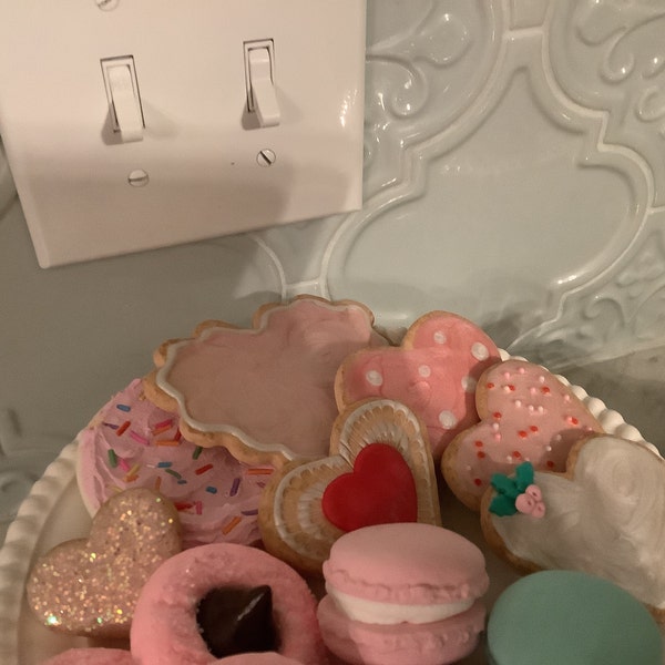 Fake Pizzelle Cookies for Display Faux Cookie Italian Pizzelles Food ...