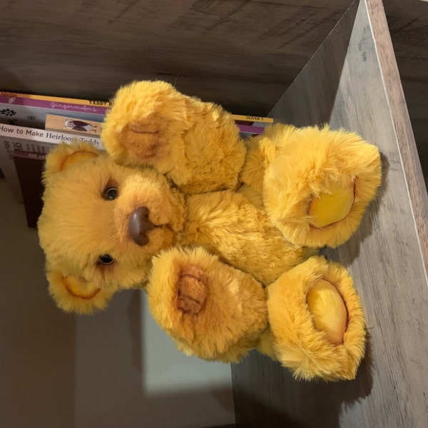 Teddy Bear Pattern and Illustrated Instructions for Benji, a 10 ...