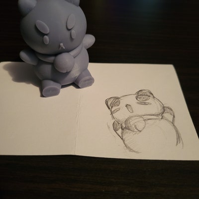 Bee and Puppycat Cute Figure 3D Printed Fan Art - Etsy