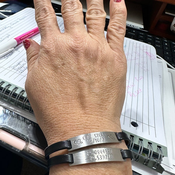 Word Bracelet—custom Bracelet—mantra Bracelet—one Word Bracelet—word of ...