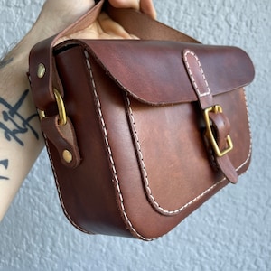 Leather Satchel Bag Pdf Pattern Leather Bag Pattern Satchel Bag ...
