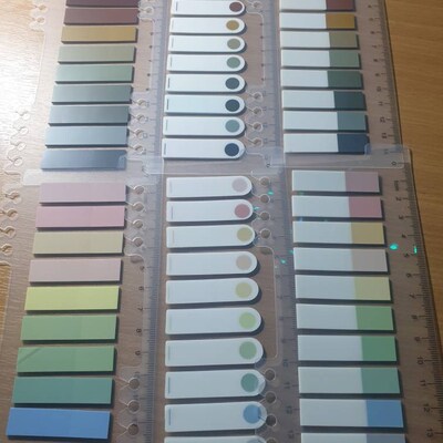 Sticky Index Tabs Page Marker Tabs Index Organiser - Etsy