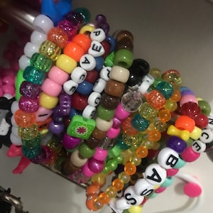 20 Kandi Bracelet's Random Assortment | Etsy
