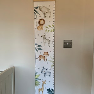 Monochrome alphabet growth chart alphabet print monochrome | Etsy