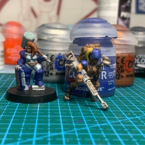 Moon Wizard 75mm Miniature From Dungeon Pin-ups by RN Estudio ...