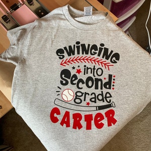 Swinging Into Kindergarten SVG File for Cutting Machines Cricut ...