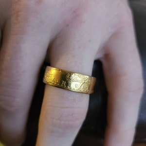 1878 to 1904 1921 Silver Dollar Coin Ring Set 90% Silver His | Etsy