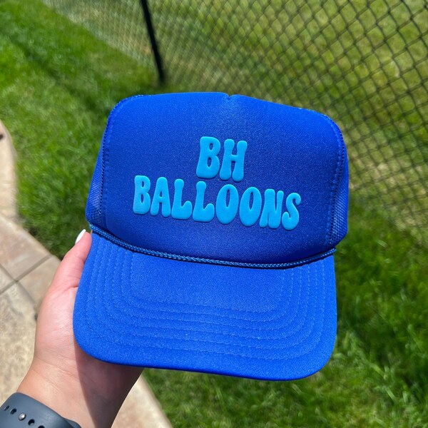 Custom Puff Print Trucker Hat, Custom Foam Trucker Hat, Personalized ...