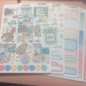 NEW 4th of July Weekly Sticker Kit Independence Day - Etsy