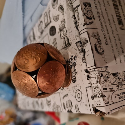 Jenny Wren Bronze Farthing Coin Ball. Different Dates Available. 70th ...