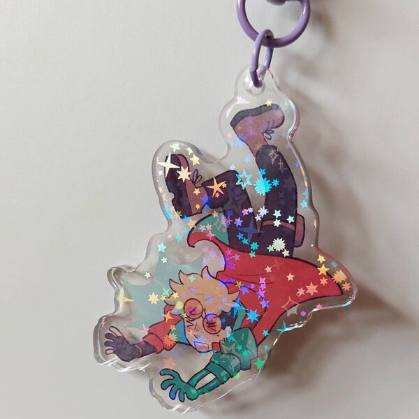 Trigun Stampede Vash and Wolfwood Keychain - Etsy