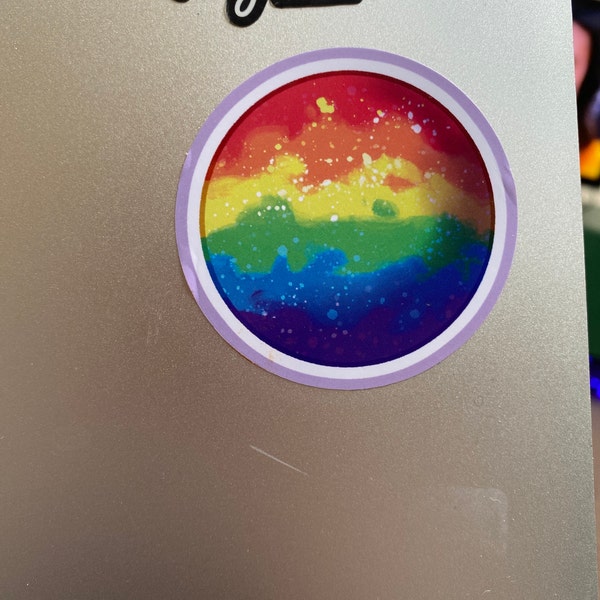 LGBTQ Pride Planets Stickers Transgender Bisexual Asexual Pansexual ...