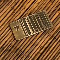 Gold Republic Credit Solid Metal Sabacc Gaming Tokens Star Wars Sabacc ...